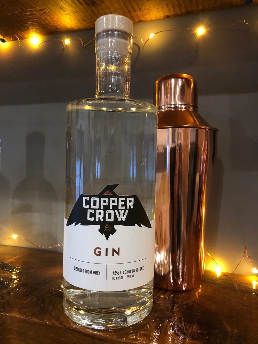 Copper Crow Distillery Uses Dairy Byproducts For Liquor Line