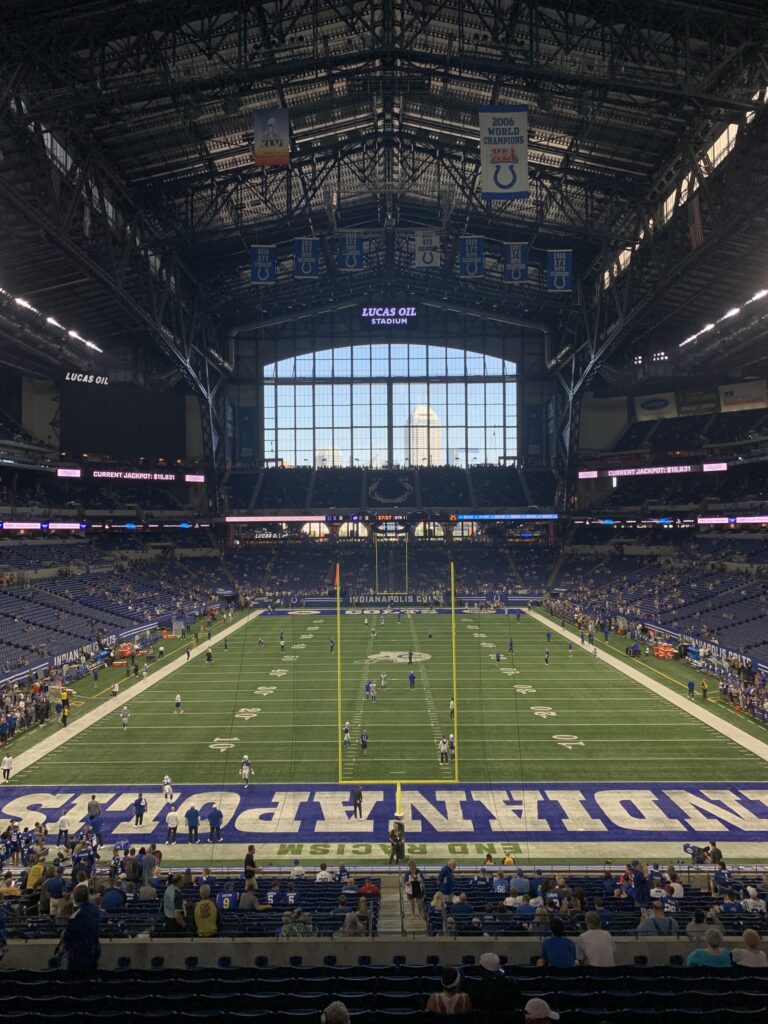 Home Field: Indiana Convention Center & Lucas Oil Stadium