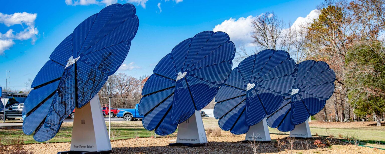 Renewables In Bloom: TVA’s Rotating Solar Smartflowers