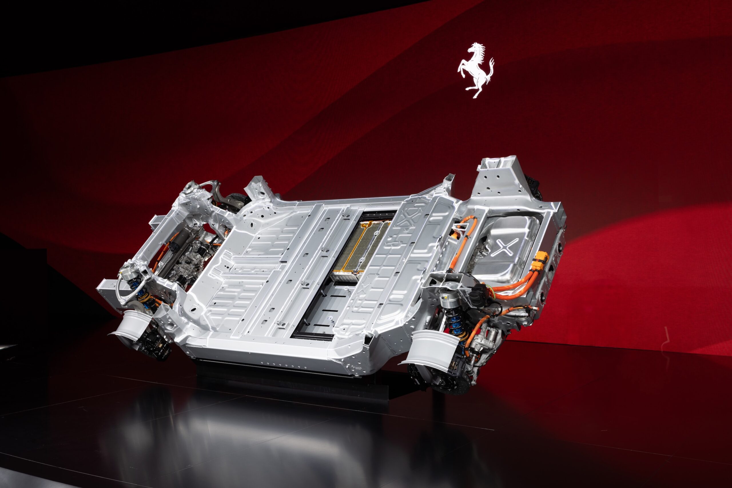 Ferrari Offers Glimpse of First EV as It Trims Broader Plan